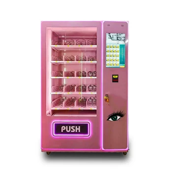 Factory Supply Custom Makeup Beauty Cosmetics Pink Vending Machine For ...