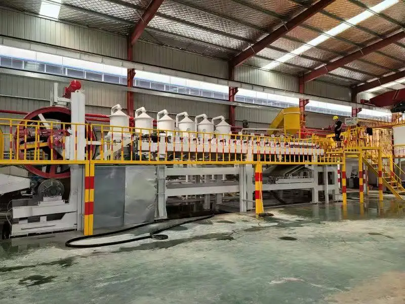 Asbestos Free Calcium Silicate Board Fiber Cement Board Making ...