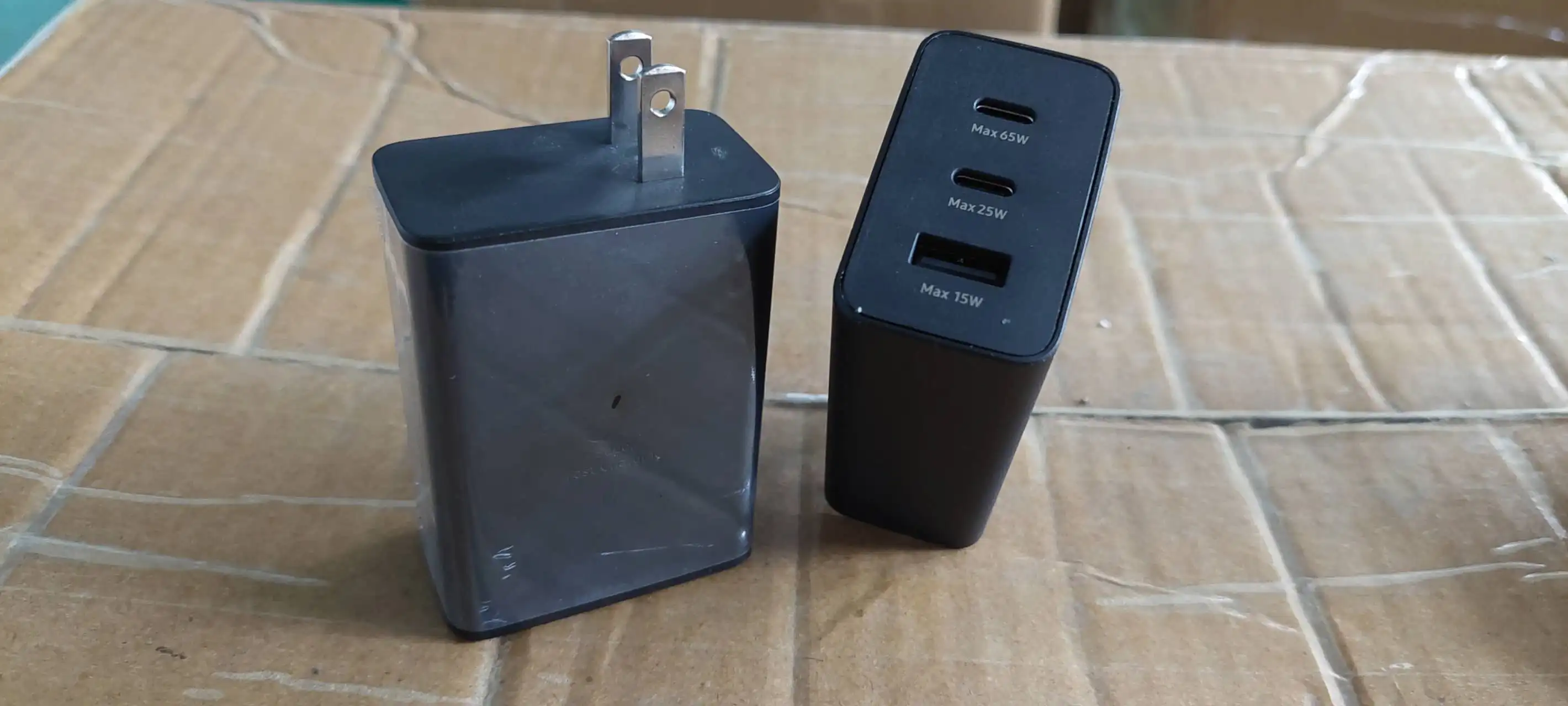 Pd65w Pd25w Qc15w T6530 Three Ports Pd Super Fast Charging Type Usb-c ...