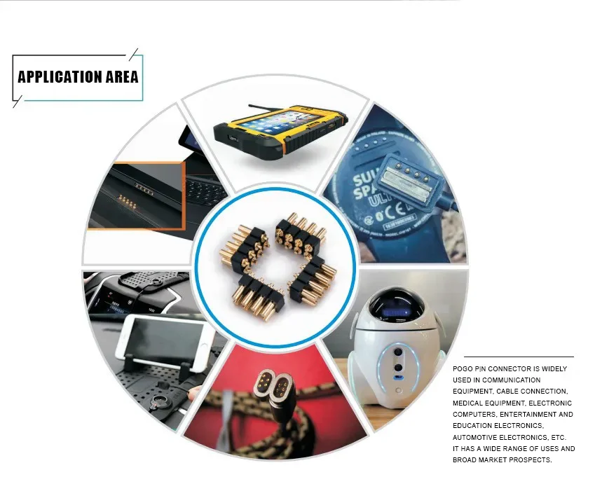 China Smt Pogo Pin Male And Female Spring Pin For Power Connector ...
