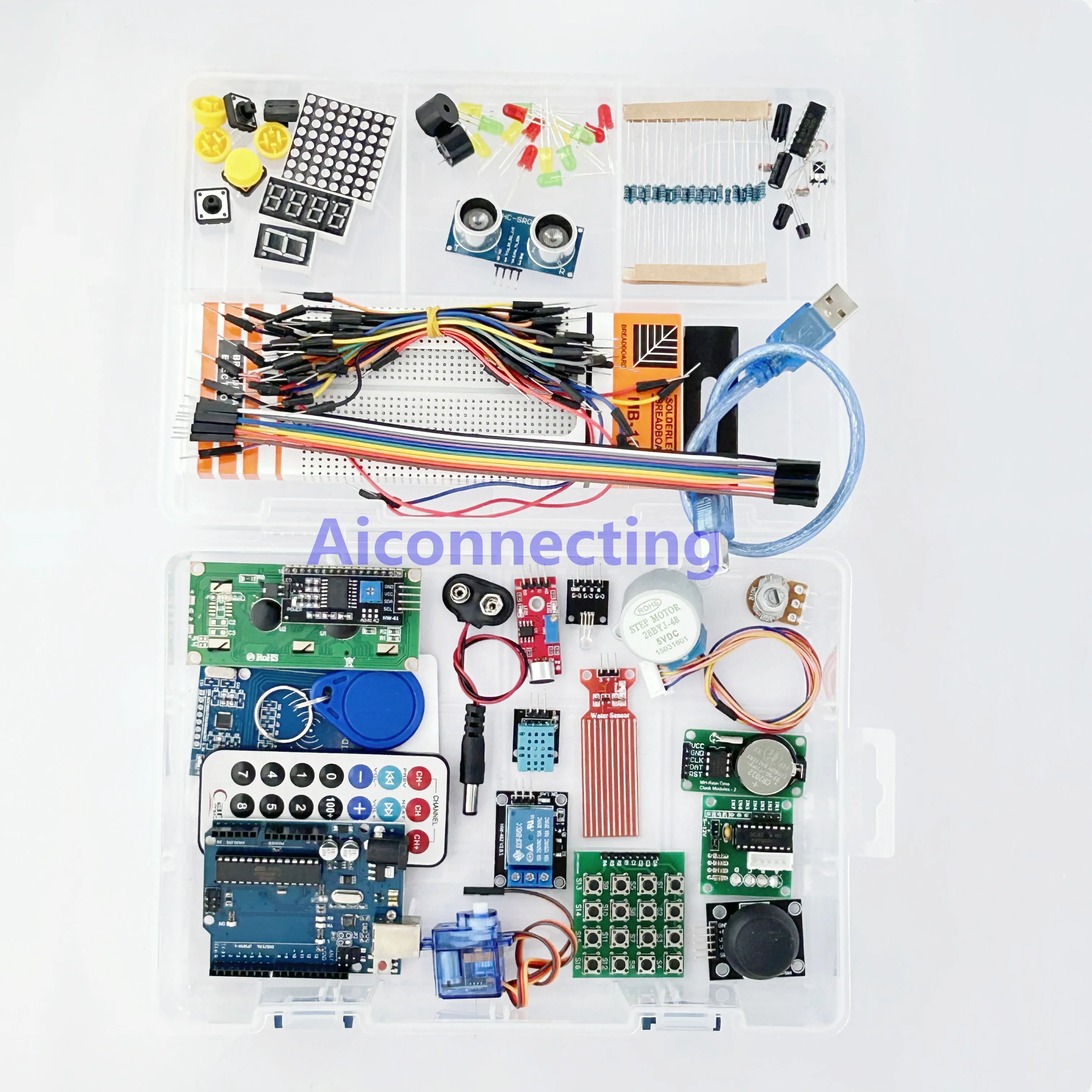 Arduino Uno R3 Kit List - Original Manufacturer Aiconnecing