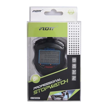 Digital Pro Handheld Lcd Timing 10 Track Memory Timer Sports ...