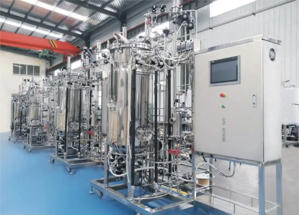 Lab Pilot Microbial Fermenter Bioreactor for Vaccine Prod.