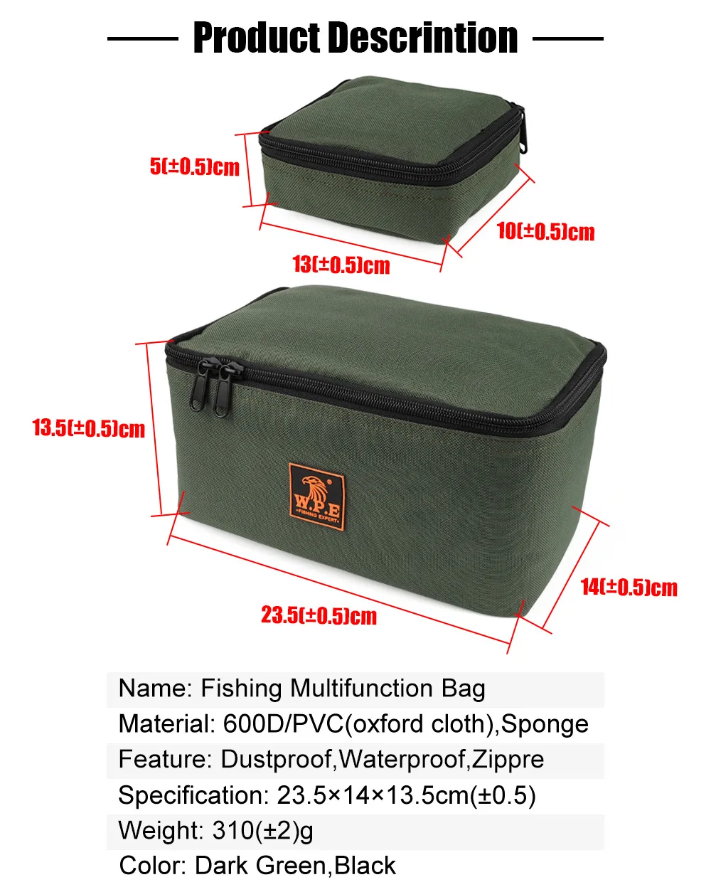 Outdoor Storage Multifunctional Pvc Carryall Waterproof Fly Fishing Bag ...