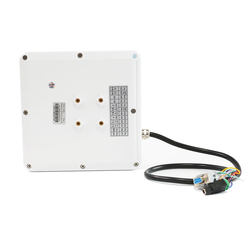 Rs232/rs485/wiegand Uhf Rfid Reader 1-5m Long Range Integrated Reader ...