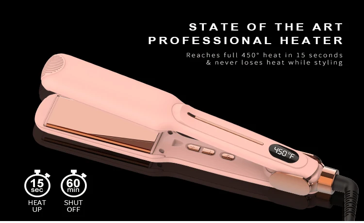 Customized Logo Professional Flat Iron Hair Straightener ...