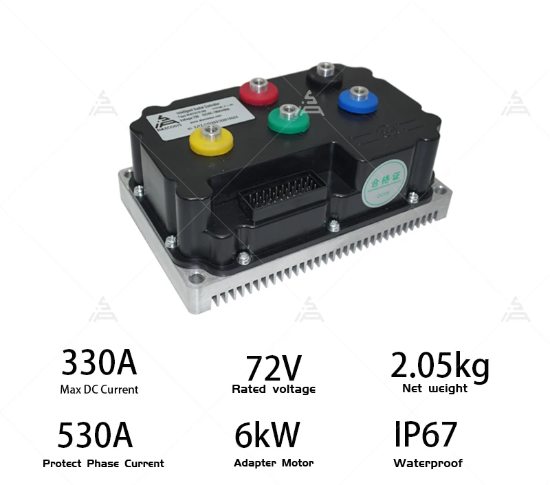 QSMOTOR 12-Inch 5000W 72V Dual Hub Motor Conversion Kit for Electric ...