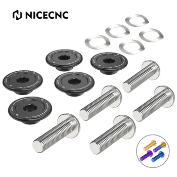 Nicecnc M8 Front Brake Rotor Disc Hardware Bolts Kit For Harley Street ...