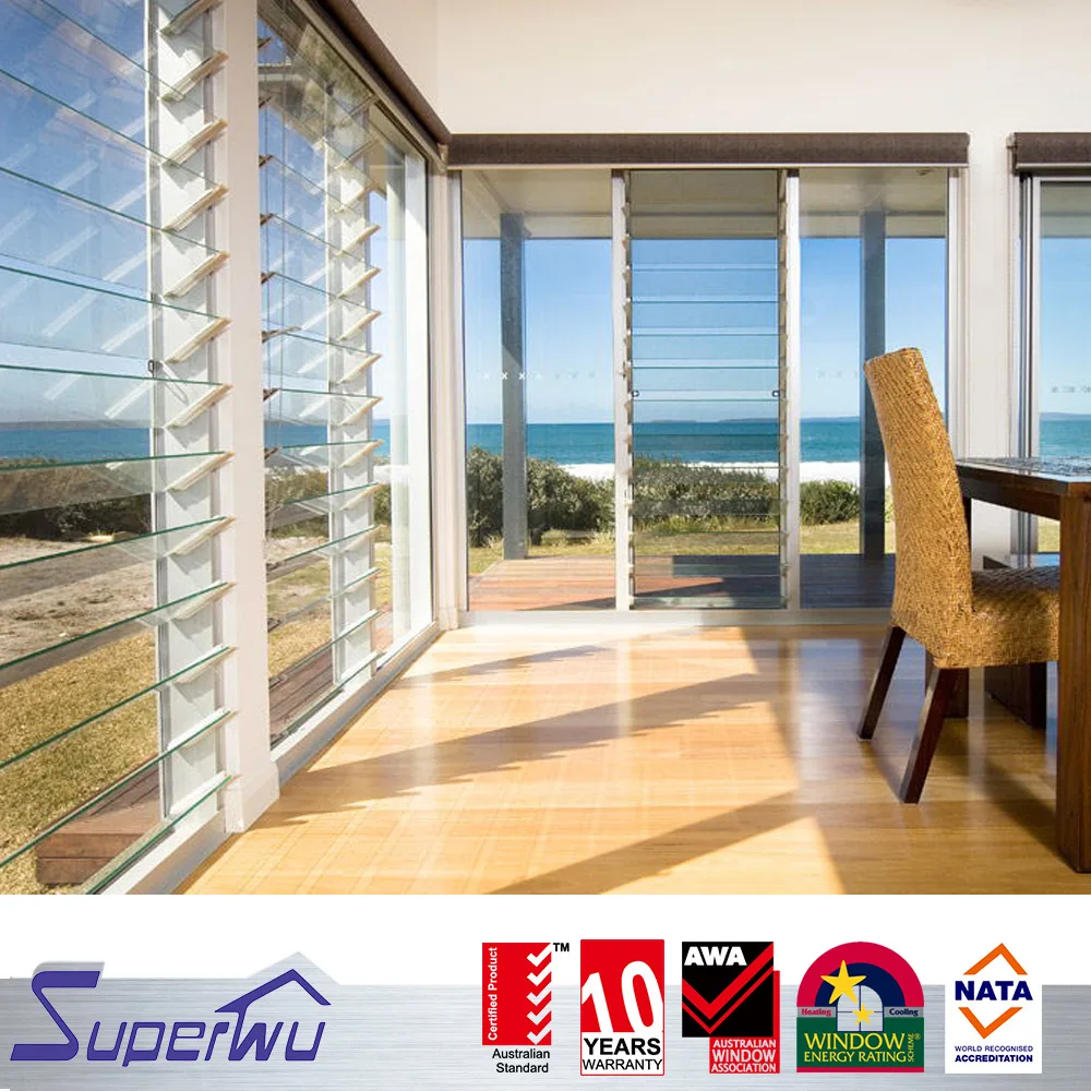 As2047 Nfrc Noa Standard Adjustable Manual Aluminium Louver Shutter ...