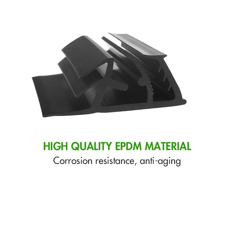 Mechanical Waterproof Square Solid Rubber Strip Filled Thick Flat ...