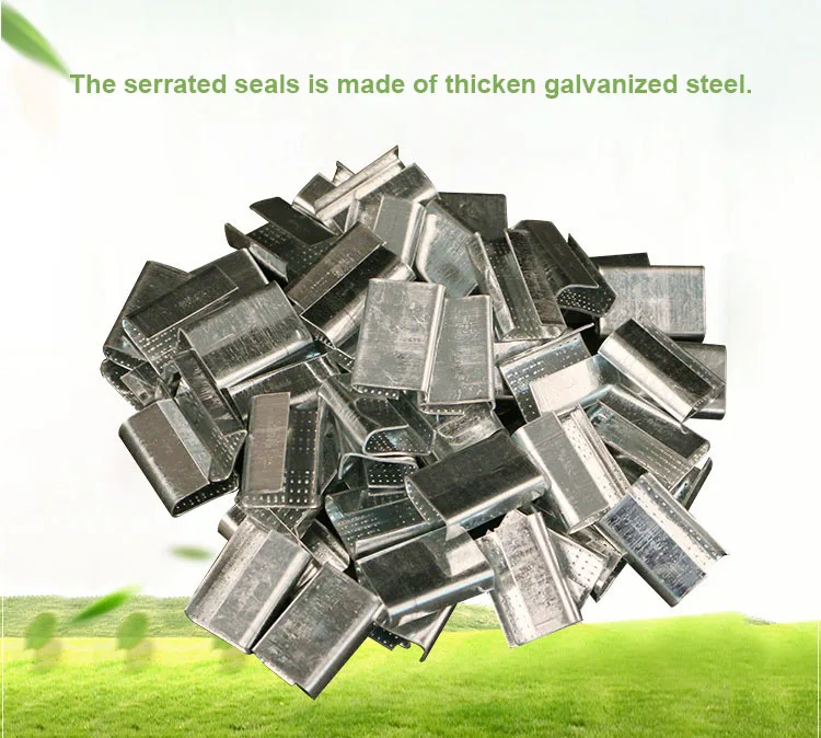 LIDO Plastic Band Fastener - Durable Steel Buckle for PP PET Strap Belt