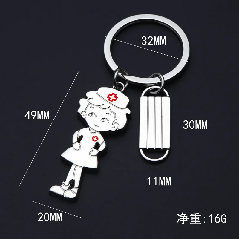 Wholesale Dentist Keychain Dental Molar Tooth KeyRing Simulated 3D ...