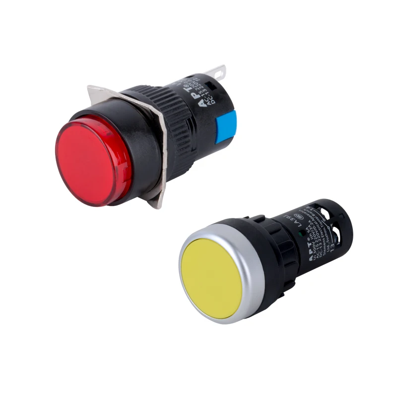 New IP65 LA39-F Pushbuttons APT 12mm Switches for Industrial Automation ...