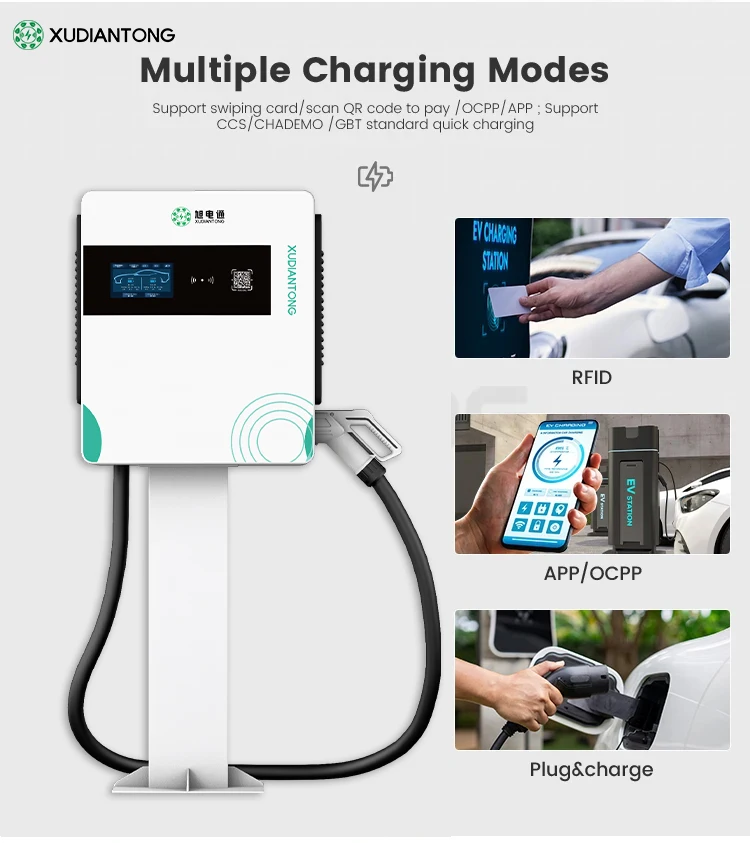 Wuling Mini Ev Charger 32a Type2 Ccs2/ Chademo Dc 40kw Ev Charger ...