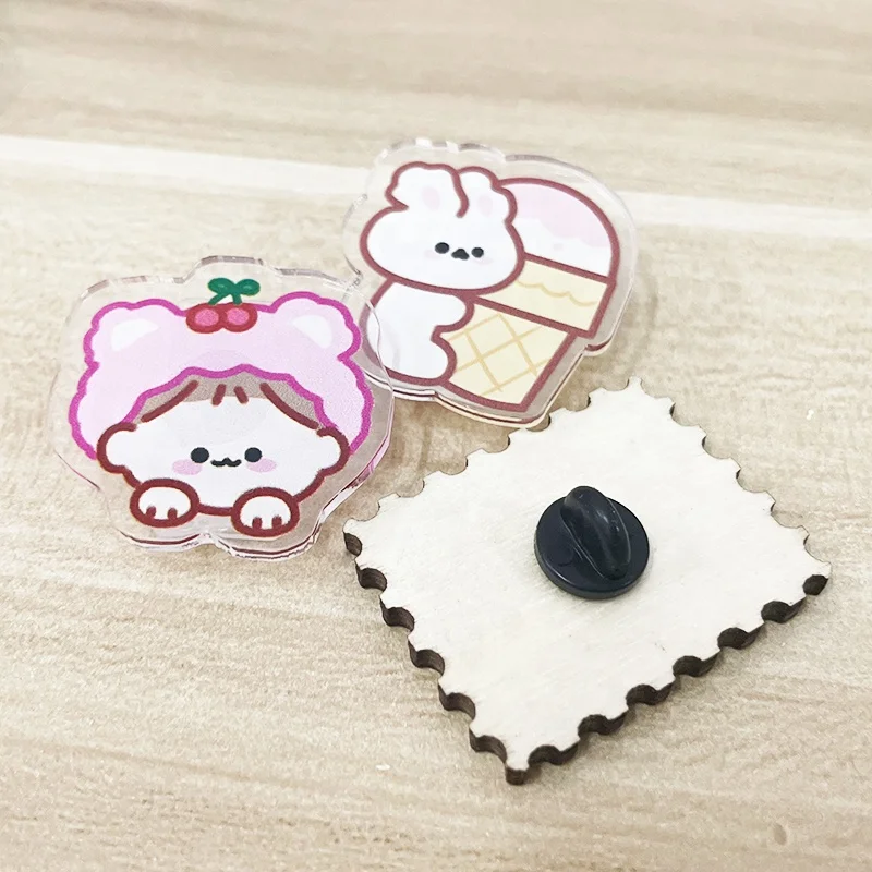 Juno Creative Custom Printed Clear Lapel Safety Badge Pins Custom ...