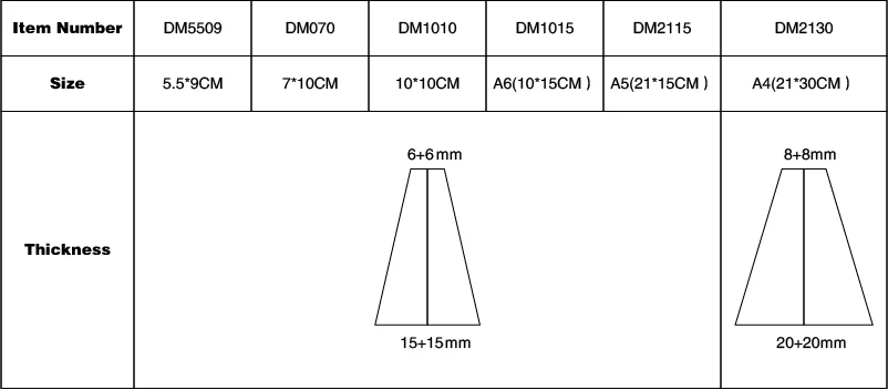 Custom Clear Table Top - Double Slanted Magnetic Label Holder