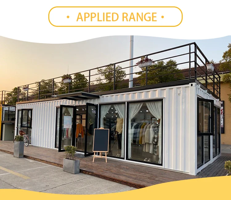 Luxury Shipping Container Bar With Kitchen Cafe Container Coffee Shop ...