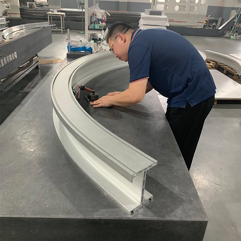 Aluminium Bending Service - Curved & Twisted Extrusions