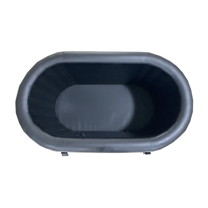 Inflatable Portable Ice Bath Tub Cold Plunge Ice Bath Ice Barrel Tube ...