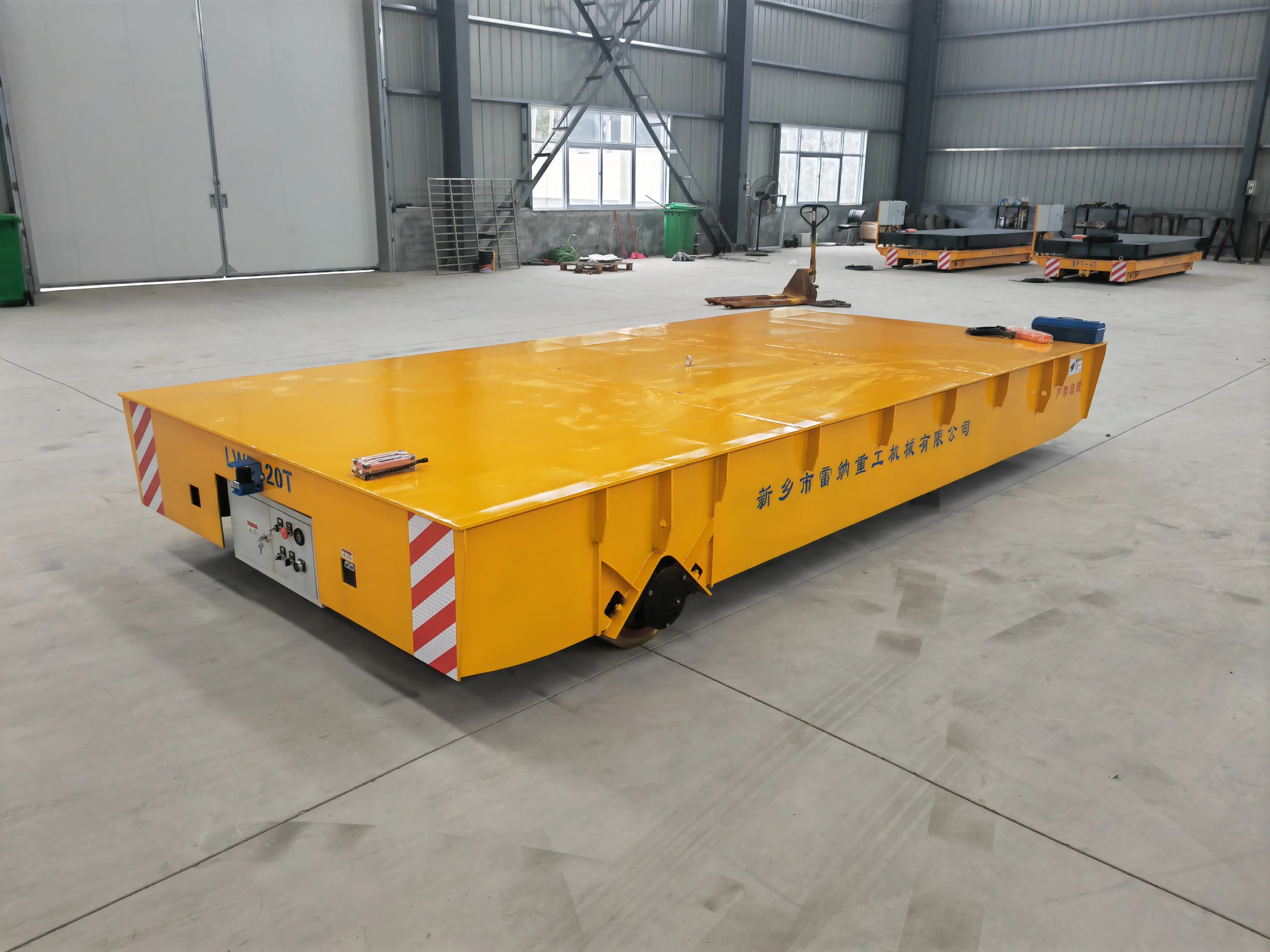 50T Battery Drive Electric Transport Trolley - Efficient Material Handling