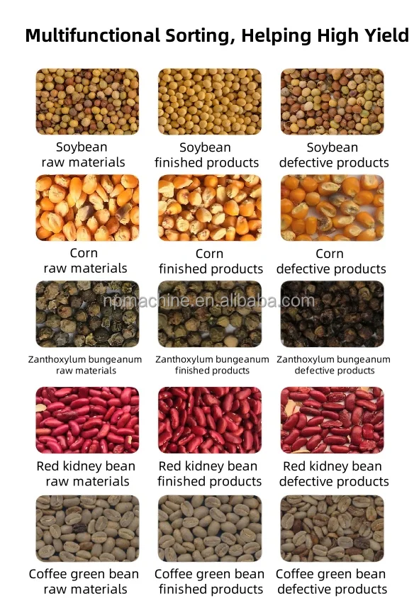 NP Brand Optical Color Sorter Nuts Belt Type Color Sorter Refractory ...