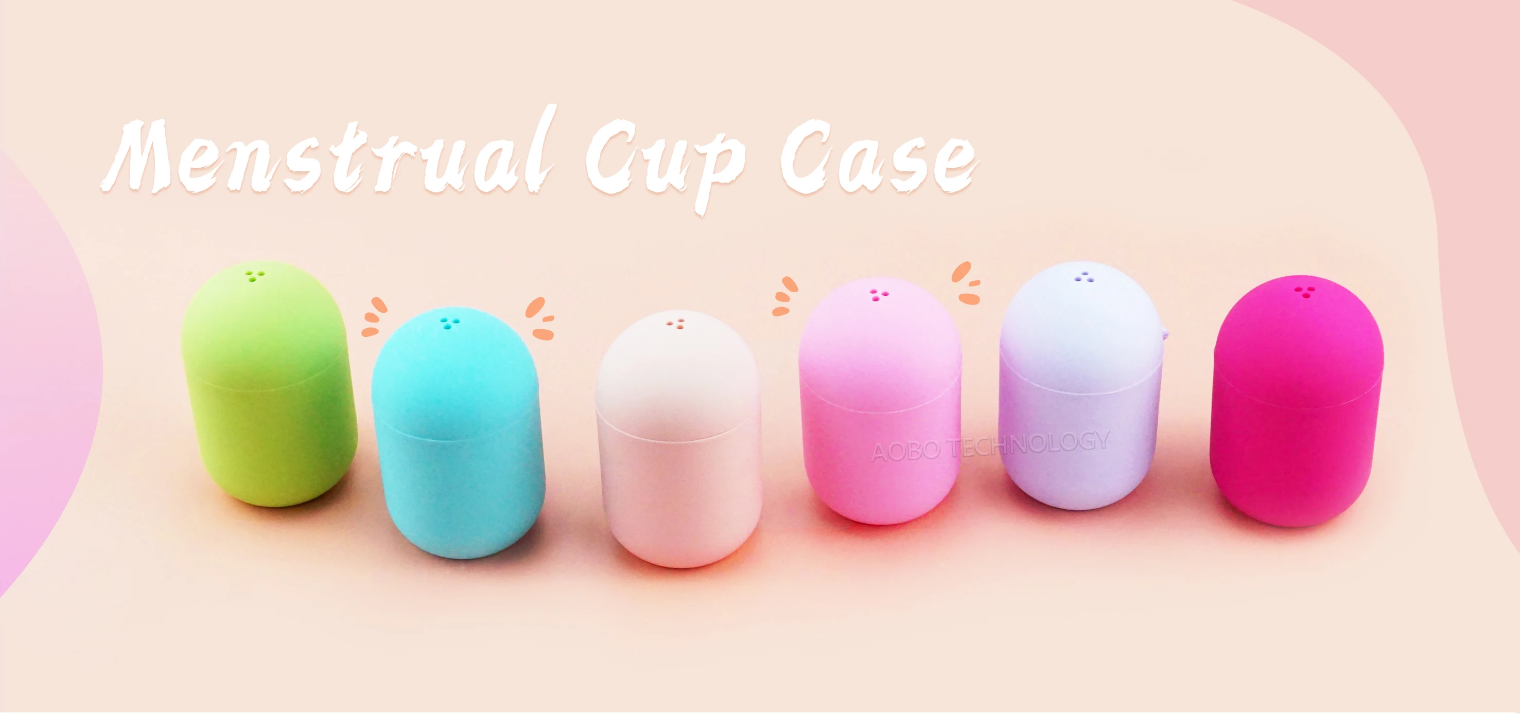 Wholesale Eco-Friendly Reusable Menstrual Cup Medicine Silicone Period ...