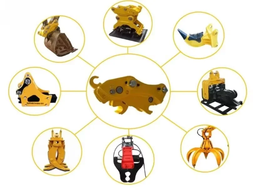GJEM S Series Hydraulic Quick Coupler S40 S45 S50 S60 S70 Quick Hitch ...