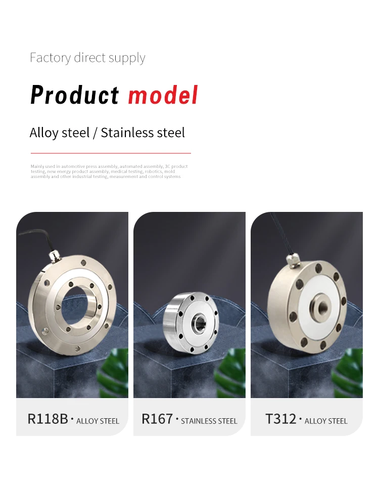 Miniature Threaded in Line Load Cells - Precision & Durability