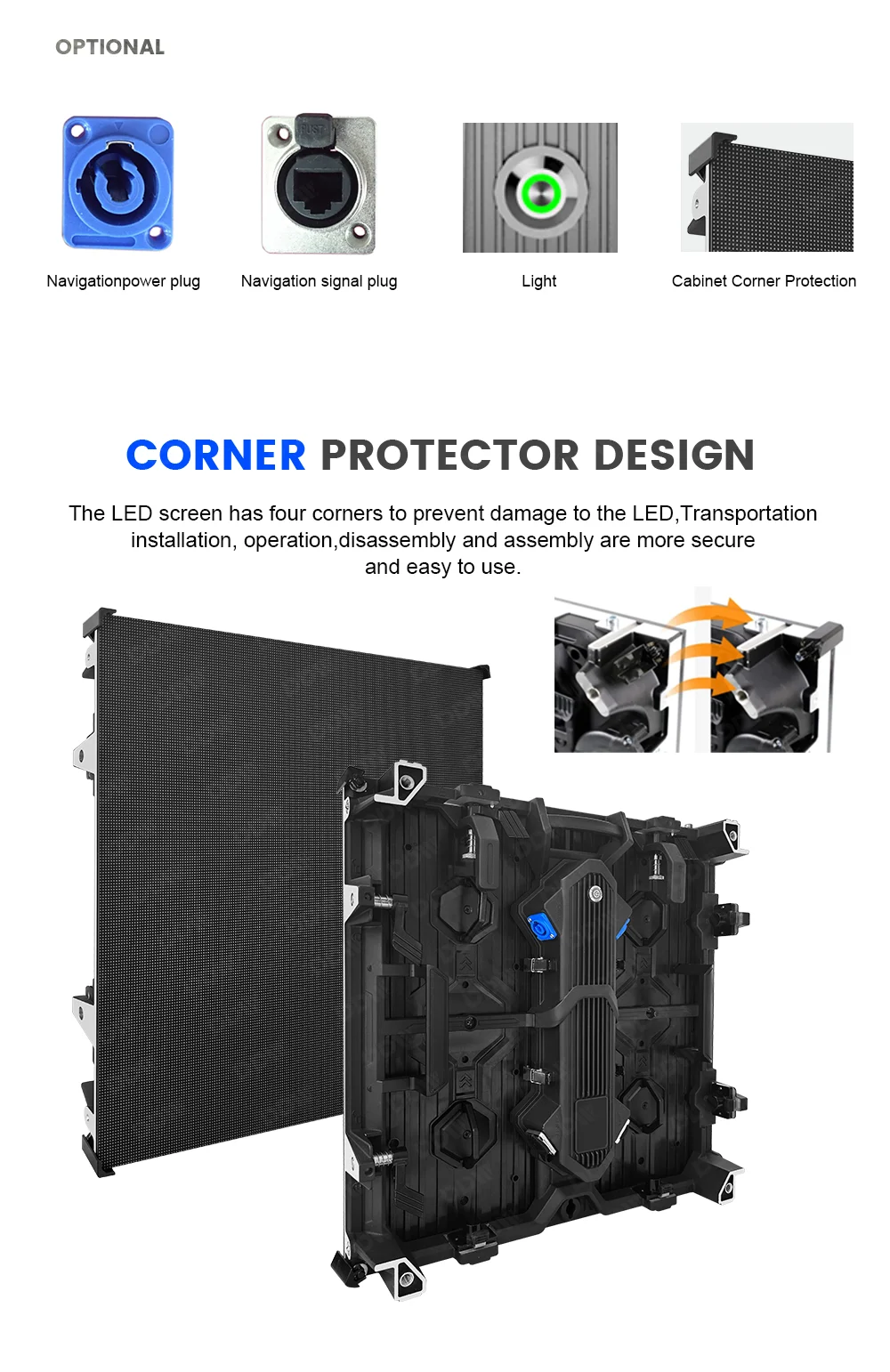 High Quality Lamp Beads Stage Rental Video Wall 3840hz Refresh Rate Led ...