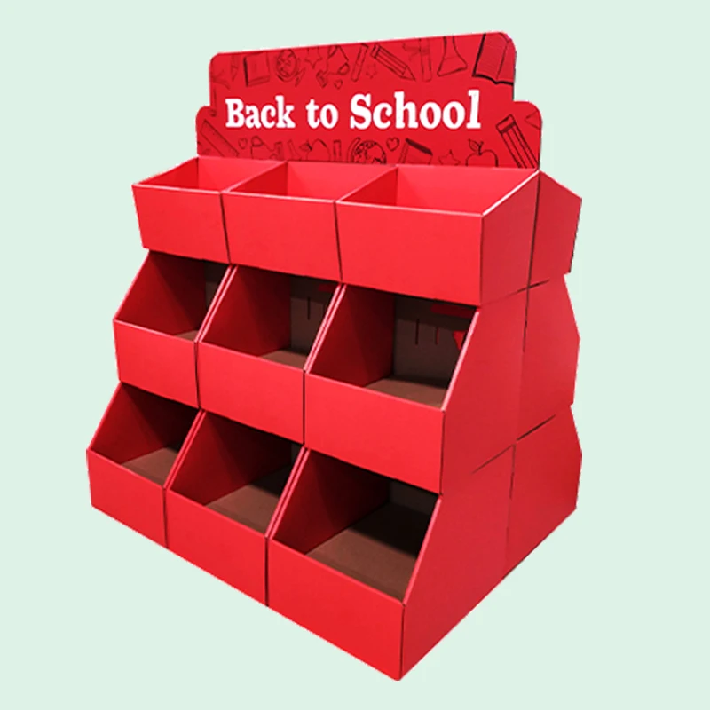 Holidaypac Cardboard Store Display Stand Paperboard Supermarket Shelf ...