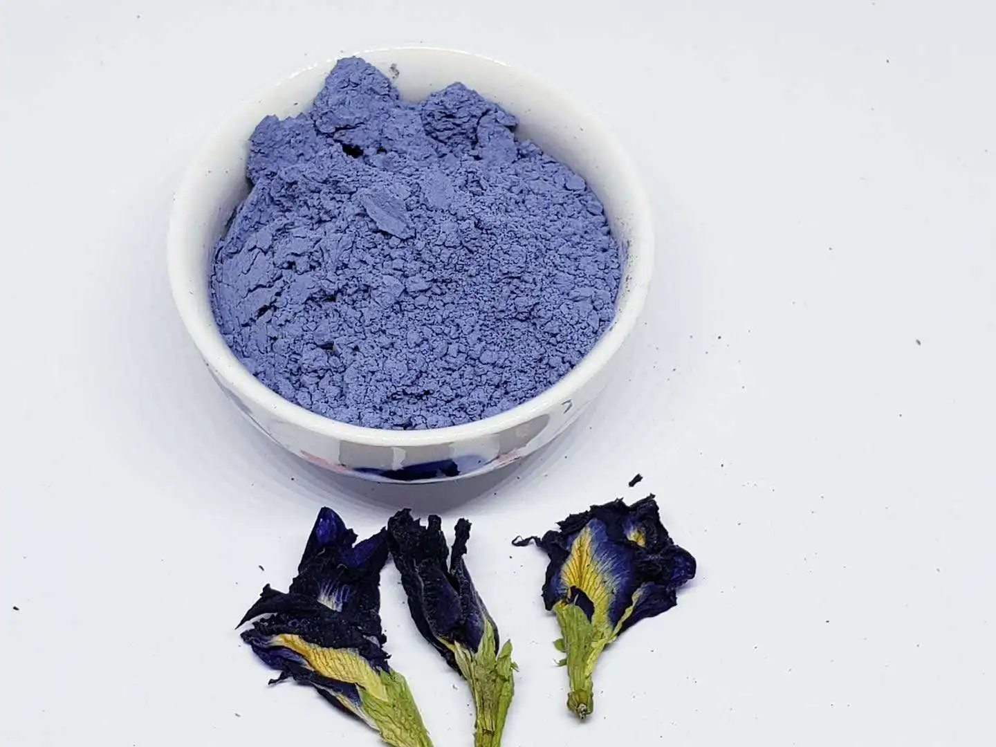 Hongda Natural Organic Blue Butterfly Pea Flower Powder 99% Butterfly ...