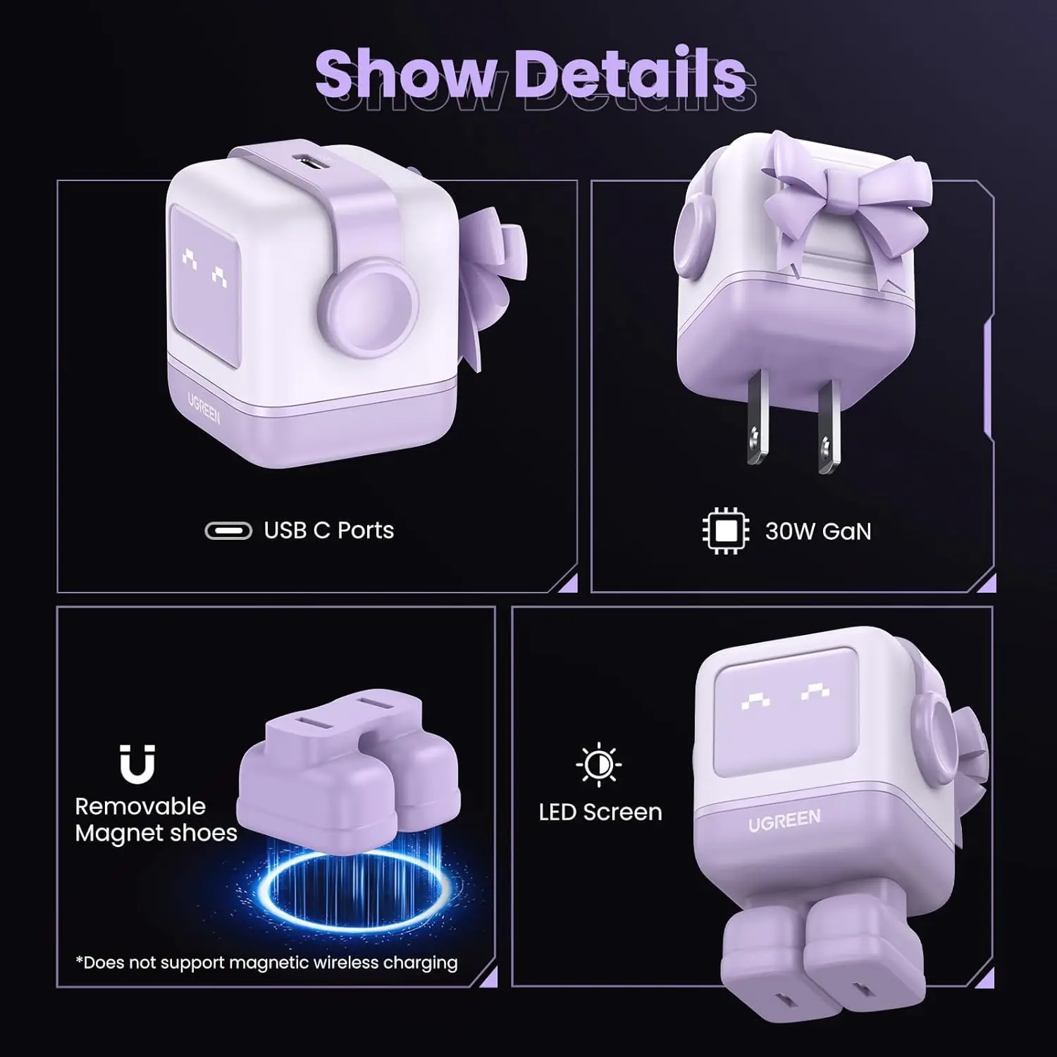 UGREEN RG 30W USB C Charger - Fast Wall Charger for Mobile