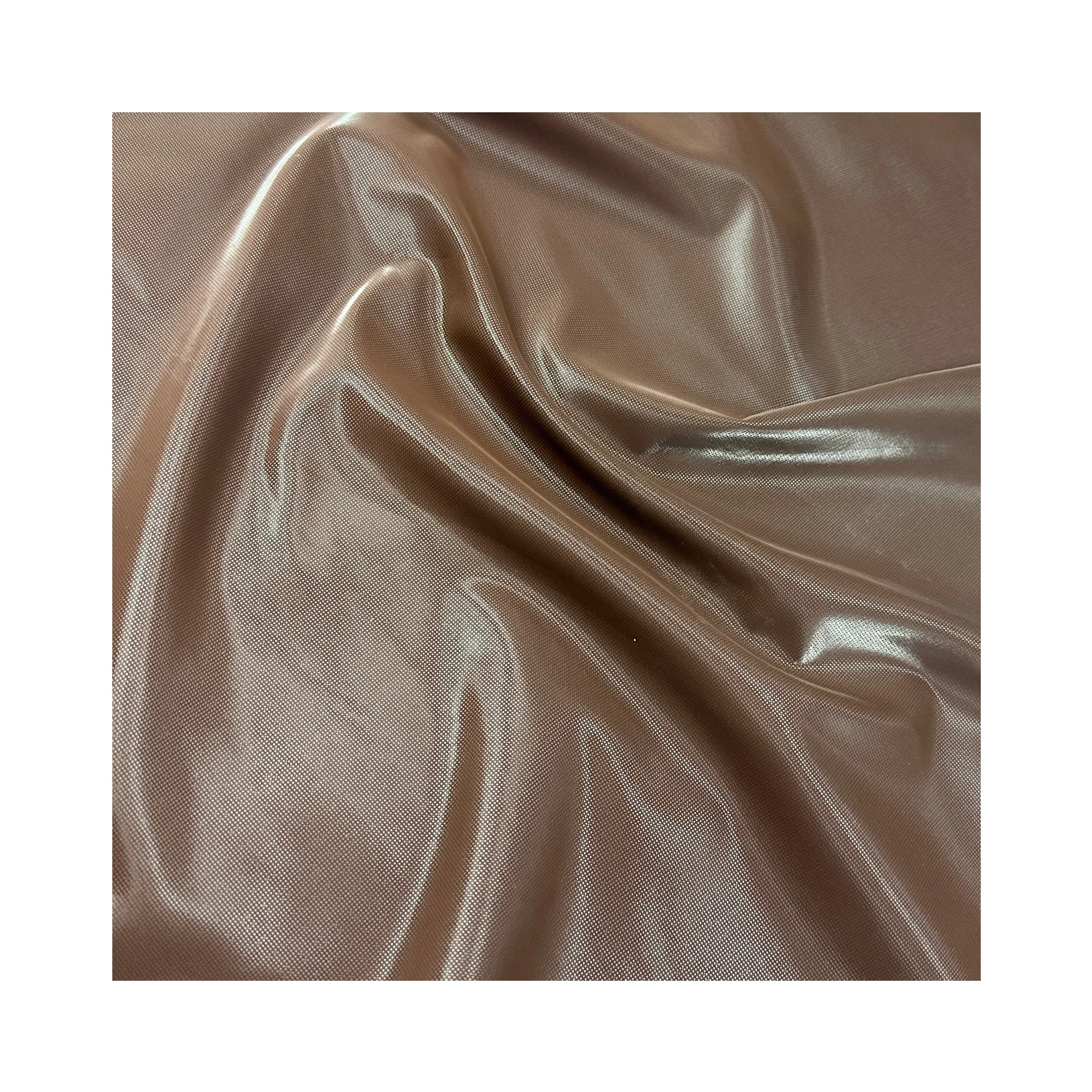 Shangya Eco-Friendly PU Leather Fabric - 4-Way Stretch