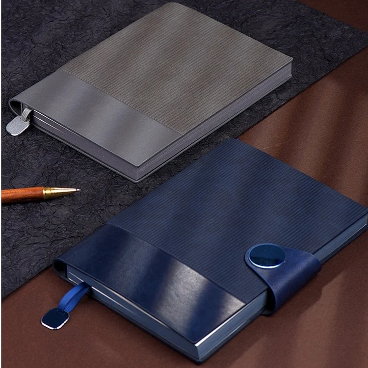 Wholesale High Grade Pu Leather Cover Planner Notebook Hardcover ...