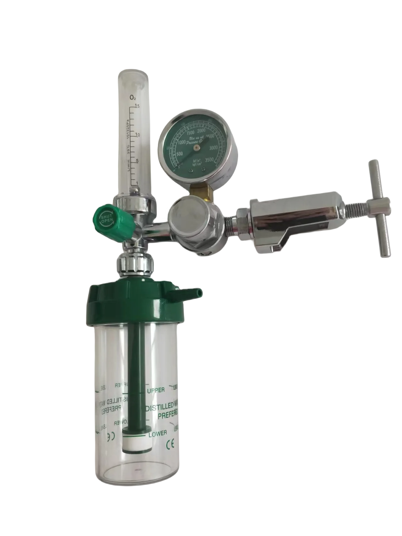 Oxygen Flow Meter Adapter - Bs/chemetron/ohmeda/diss/din