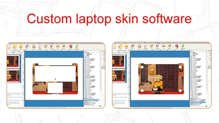 Mobile And Laptop Skin Laptop Sticker Print Machine - Buy Laptop ...