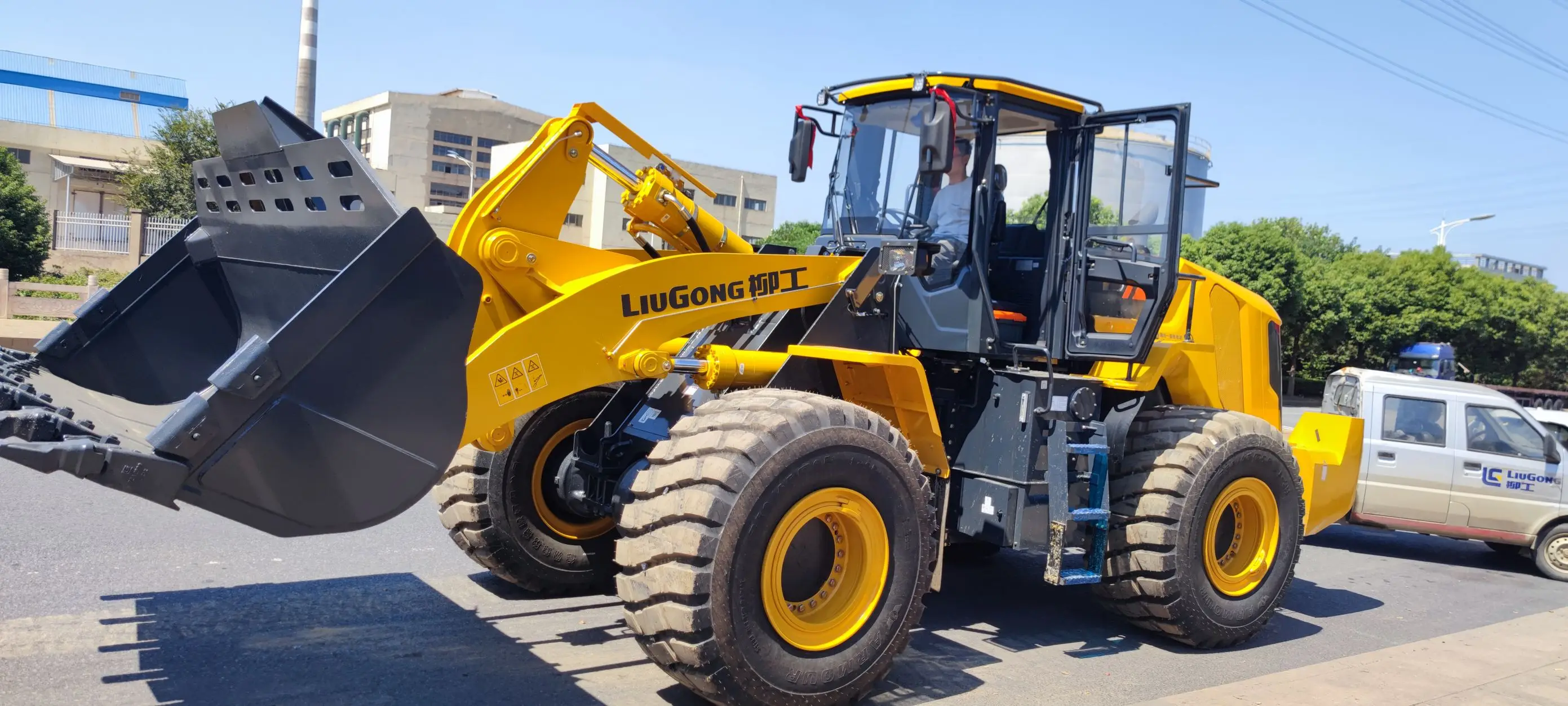 6TON Used CHINA LIUGONG 870H Loader Secondhand Wheel Loader Low Price ...