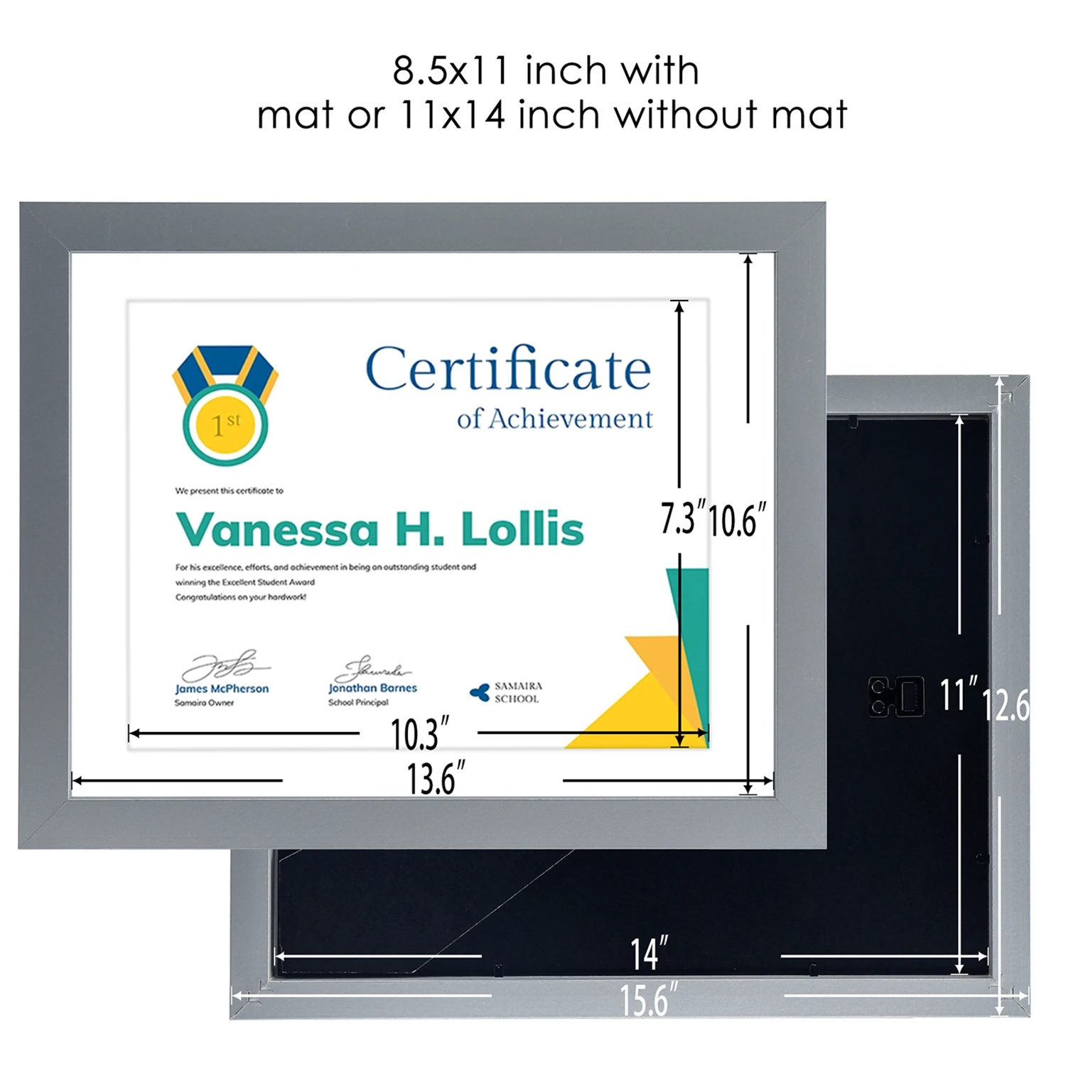 Document Frame Certificate Frames High Definition Acrylic Display ...