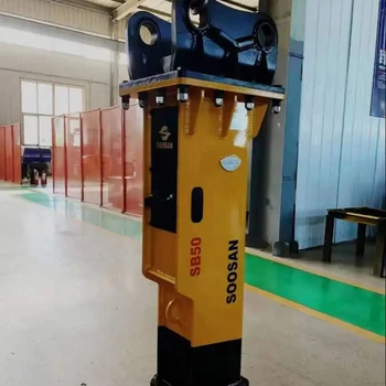 Soosan Hydraulic Breaker - Model Sb50 Box Silence Type - Buy Hydraulic Breaker Product on ...