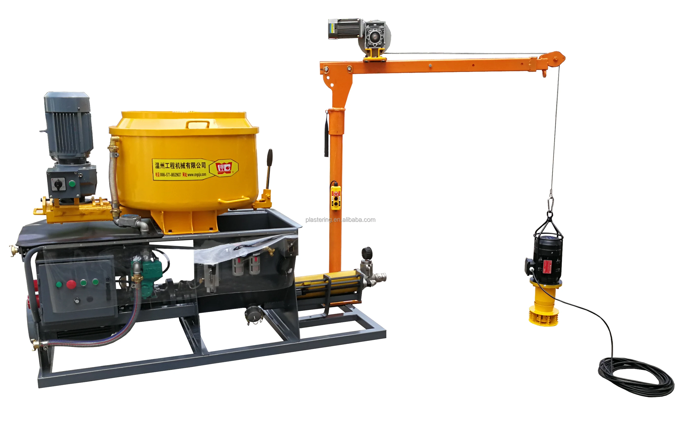 Rotary Spin Head for Internal Pipe Coating Machine - Efficient Cement ...