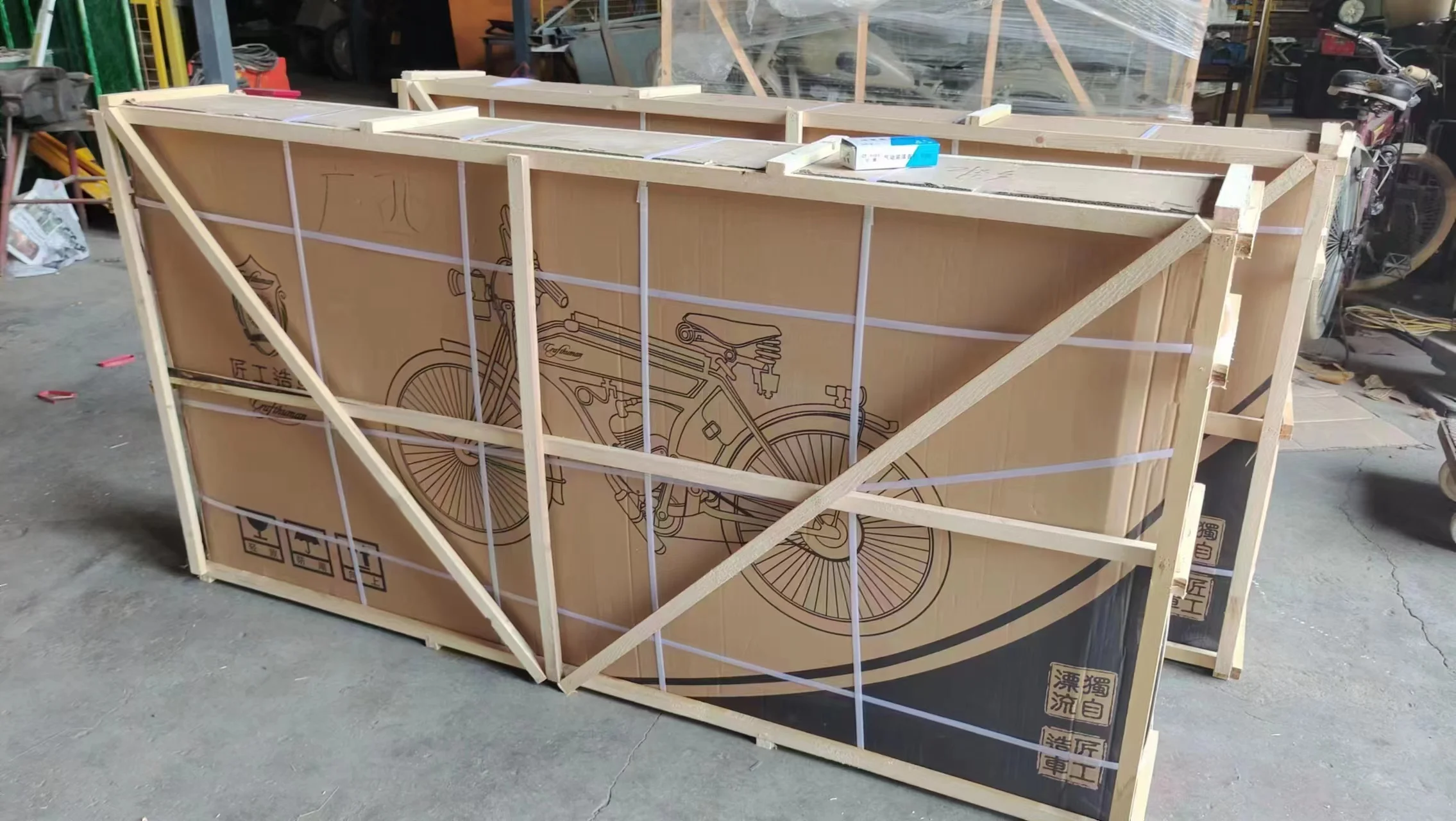 Crafthuman Power-bike 1924electric Retro Series Electric Bicycle(tf ...