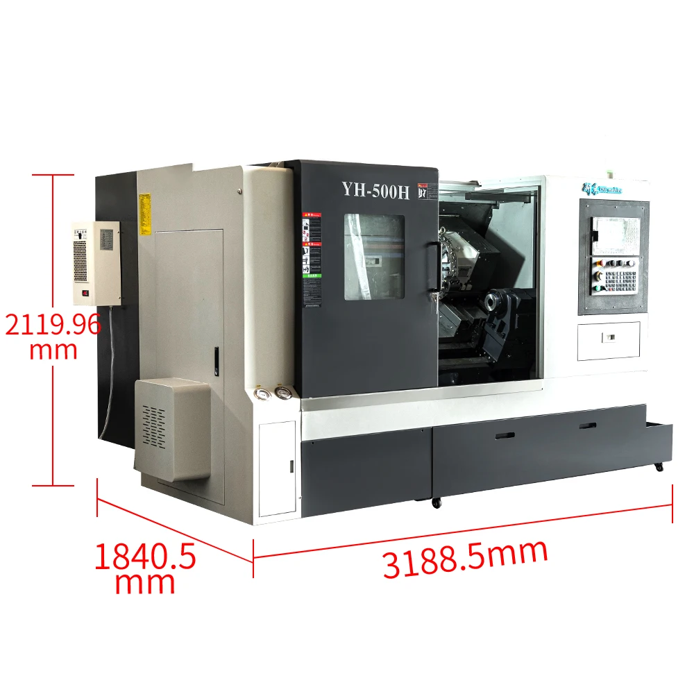 Mastering Precision - Yh 500h Cnc Lathe And Gantry Milling Hub - Buy Yh ...