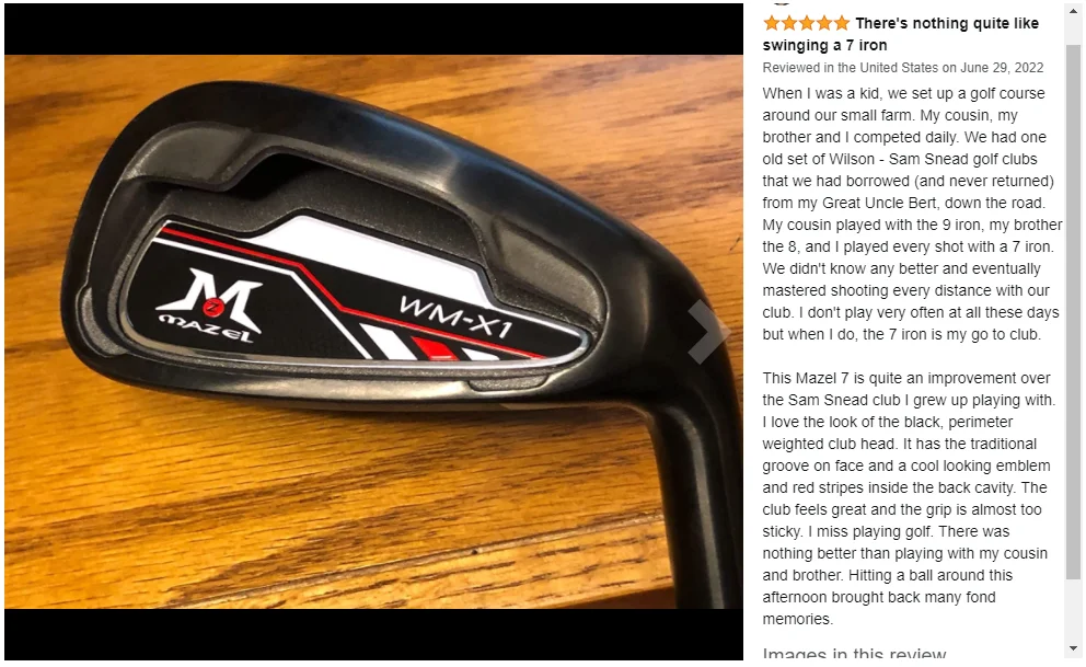 Mazel Golf Irons Individual,Golf Iron Set For Men (4,5,6,7,8,9,Pw,Aw,Sw) Right Handed Golf Club ...