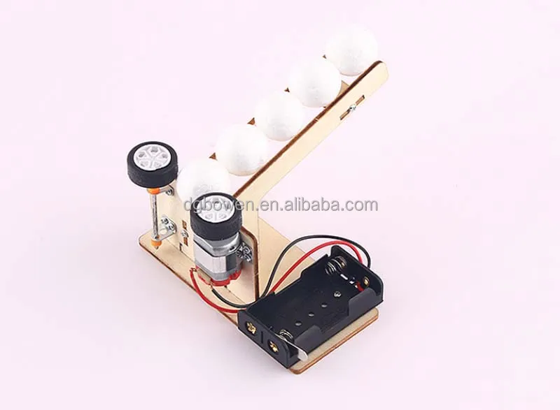 DIY Ball Launcher - Fun Science Experiment Kit for Kids