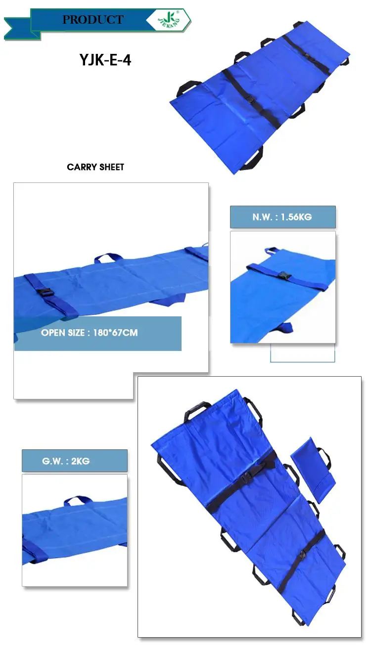 Portable Soft Emergency Hospital Foldable Ambulance Carry Sheet ...
