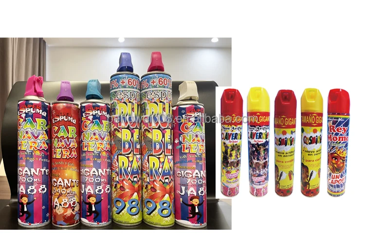Party Spray Birthday Stuff White Foam Snow Spray Carioca Carnaval ...