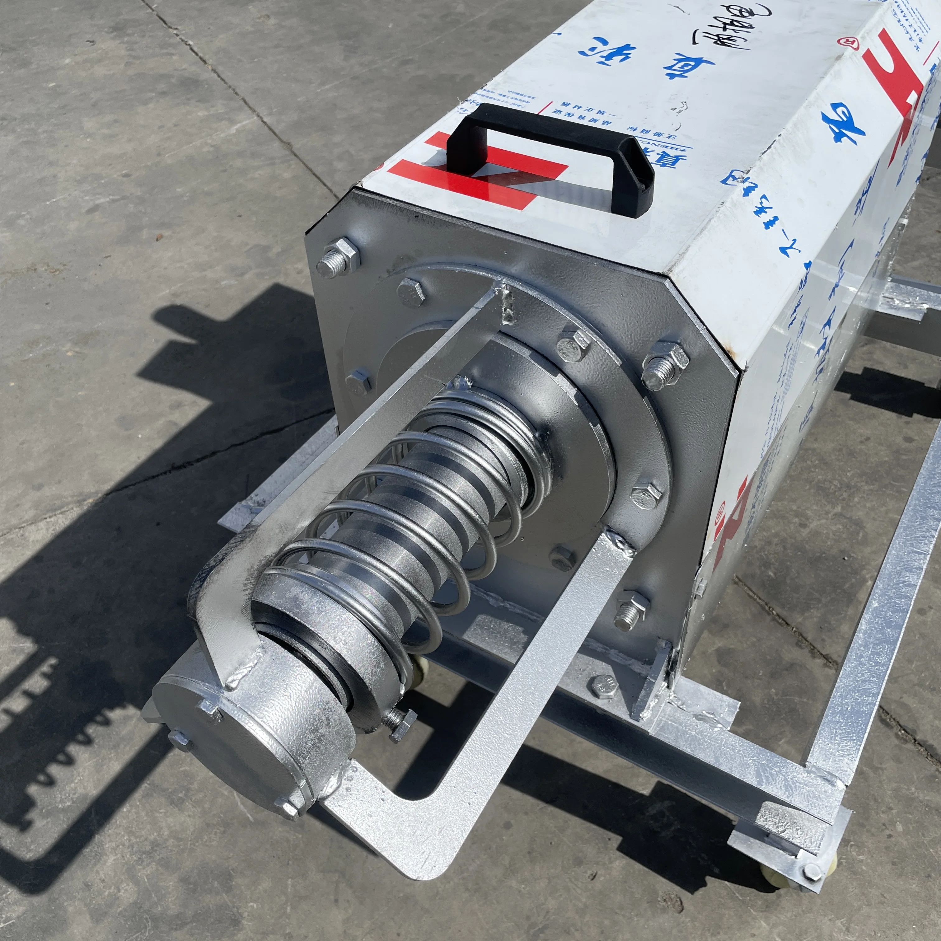 Cow Dung Fertilizer Manure Dewatering Machine/Chicken Manure Wet and ...