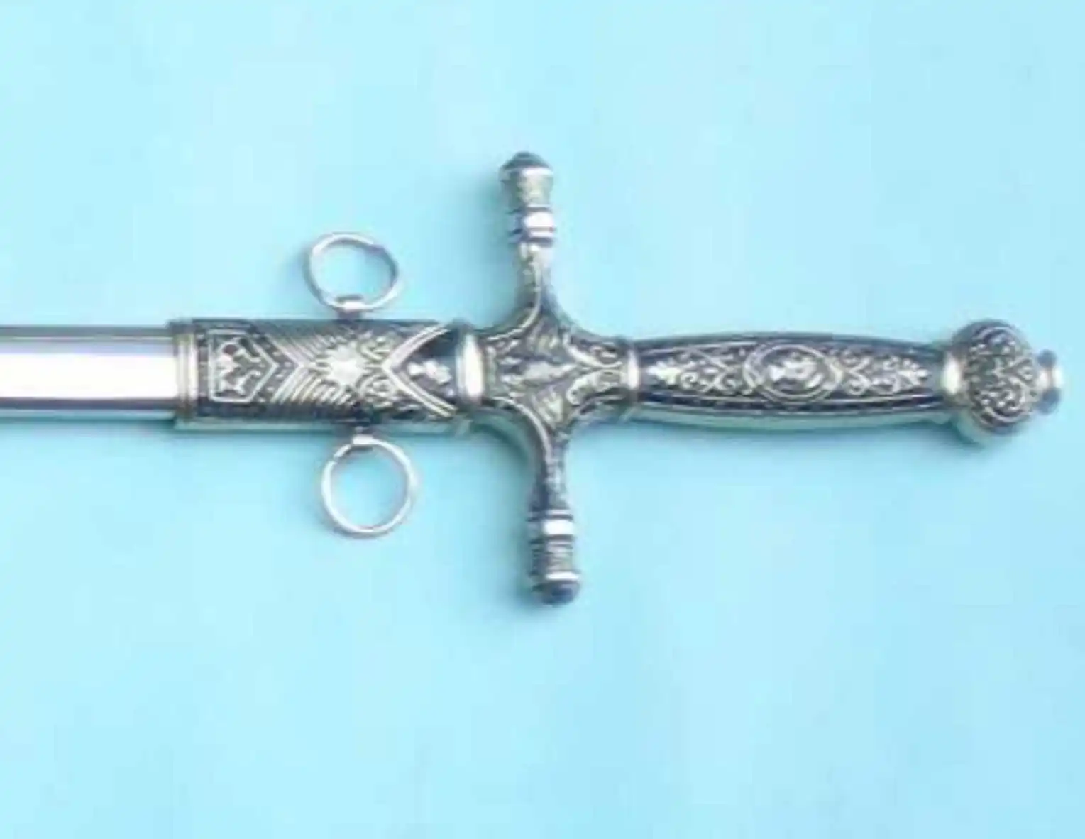 Qatar Sword Full Metal Sheathed Model Arts and Crafts Sword Honor Guard ...