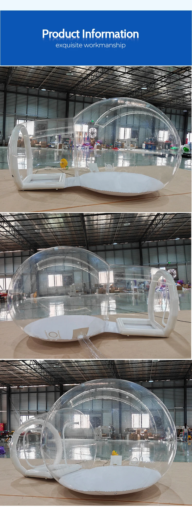 Inflatable Transparent Dome Bubble - Perfect for Parties