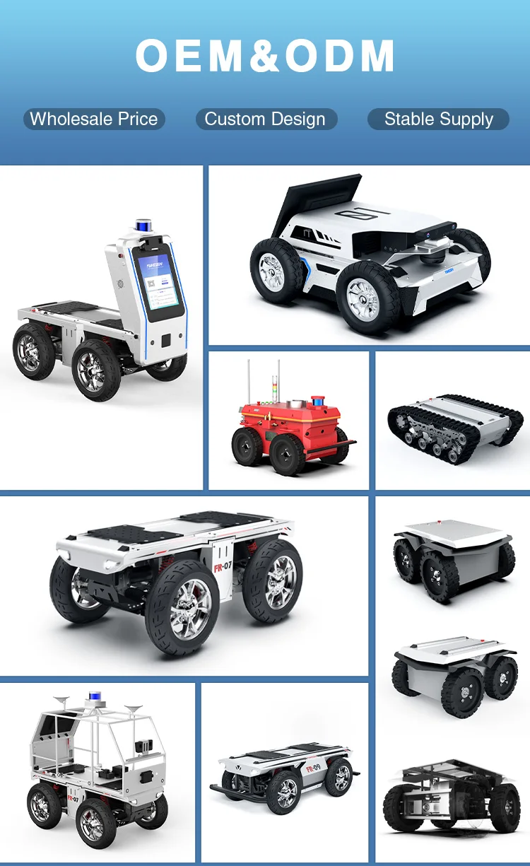 Foxtechrobot FW-01 Mini Omnidirectional Patrol UGV Robot